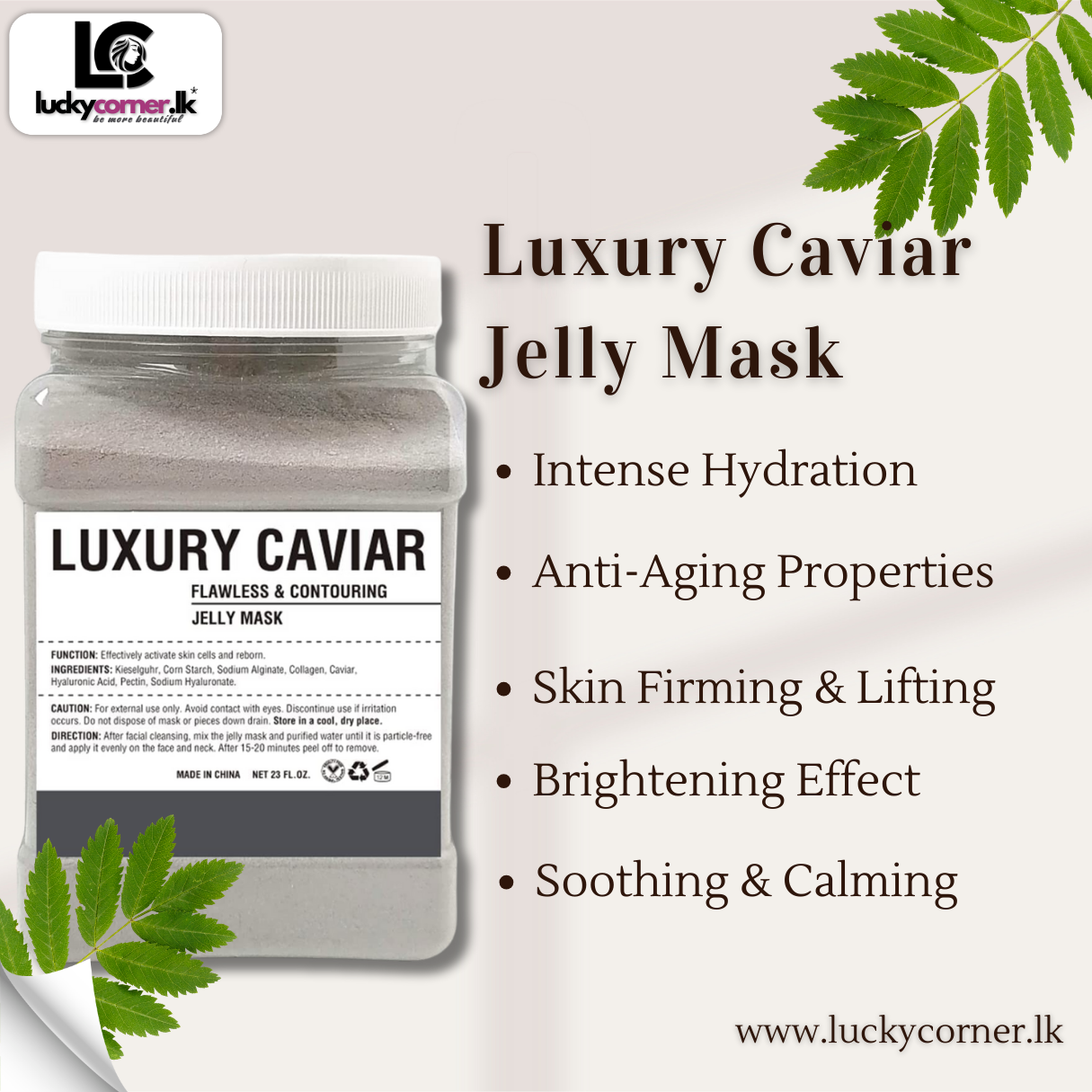 Luxury Caviar Jelly Mask – luckycorner.lk